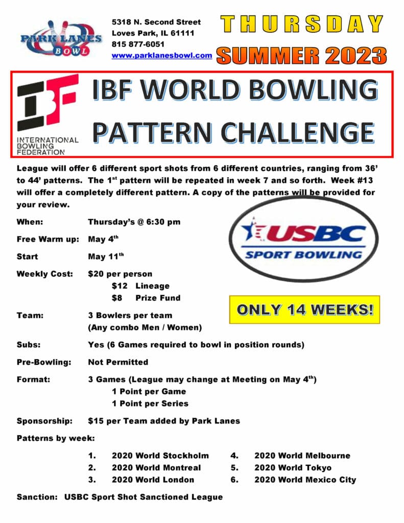 Bowling Leagues – Park Lanes Bowl | Loves Park, IL